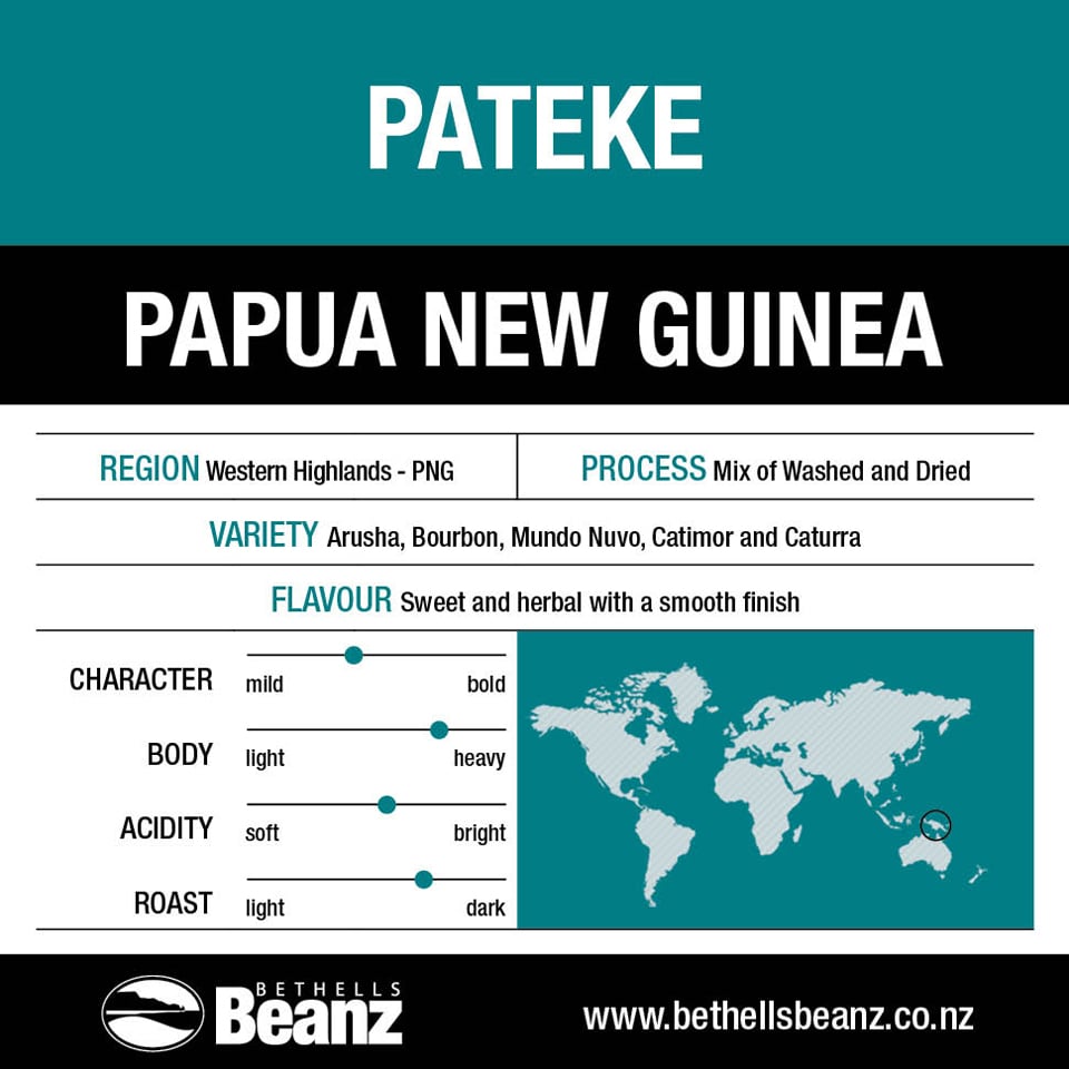 Pateke - Bethells Beanz